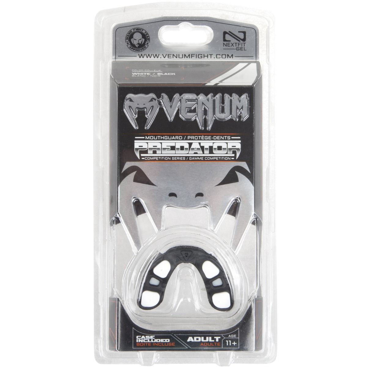 Ochraniacz na zęby Predator Black/White - Venum | GymBeam.pl