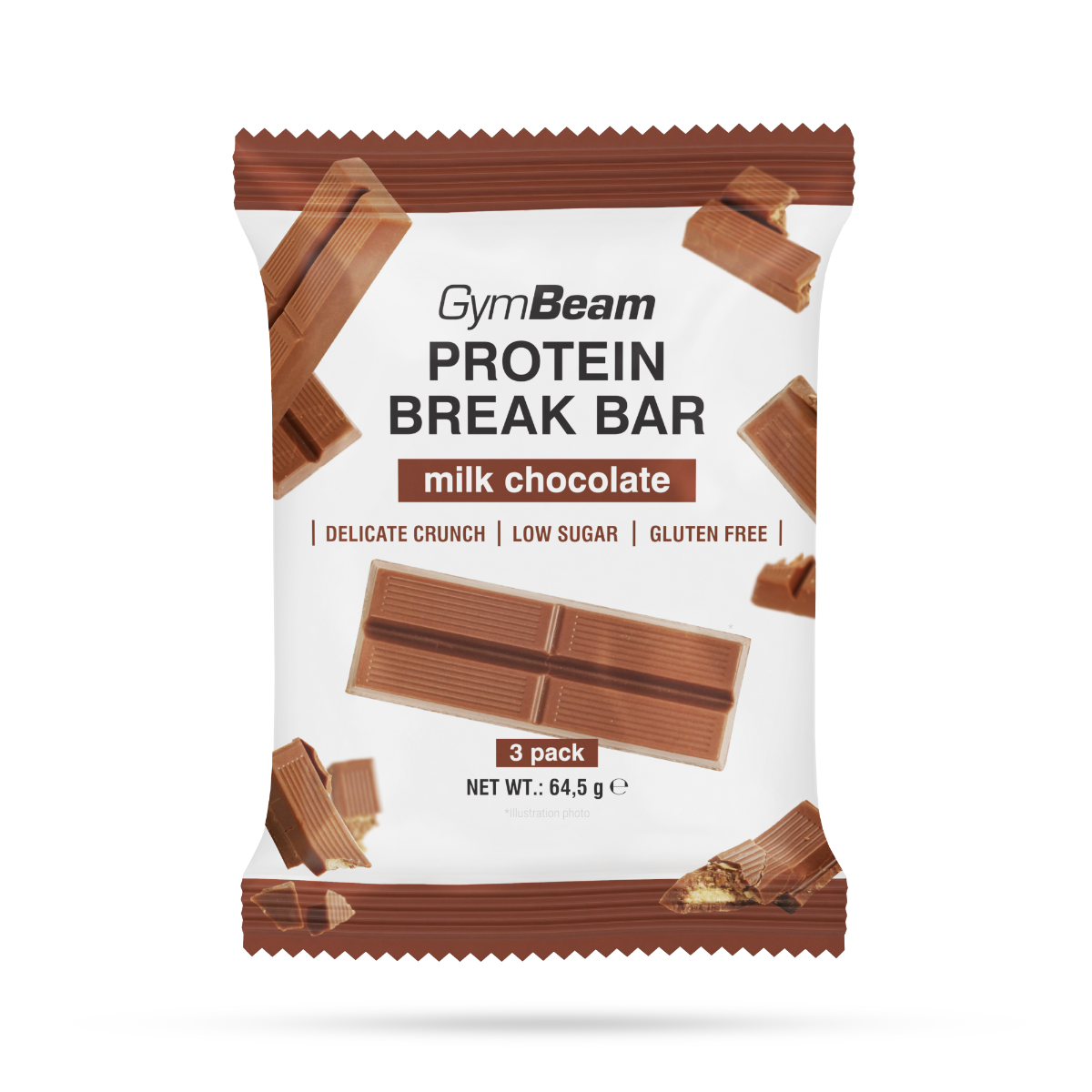 Baton proteinowy Break Bar 3pack - GymBeam | GymBeam.pl